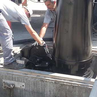 Zenit UNIQA for a cutting-edge waste water treatment facility - Zenit