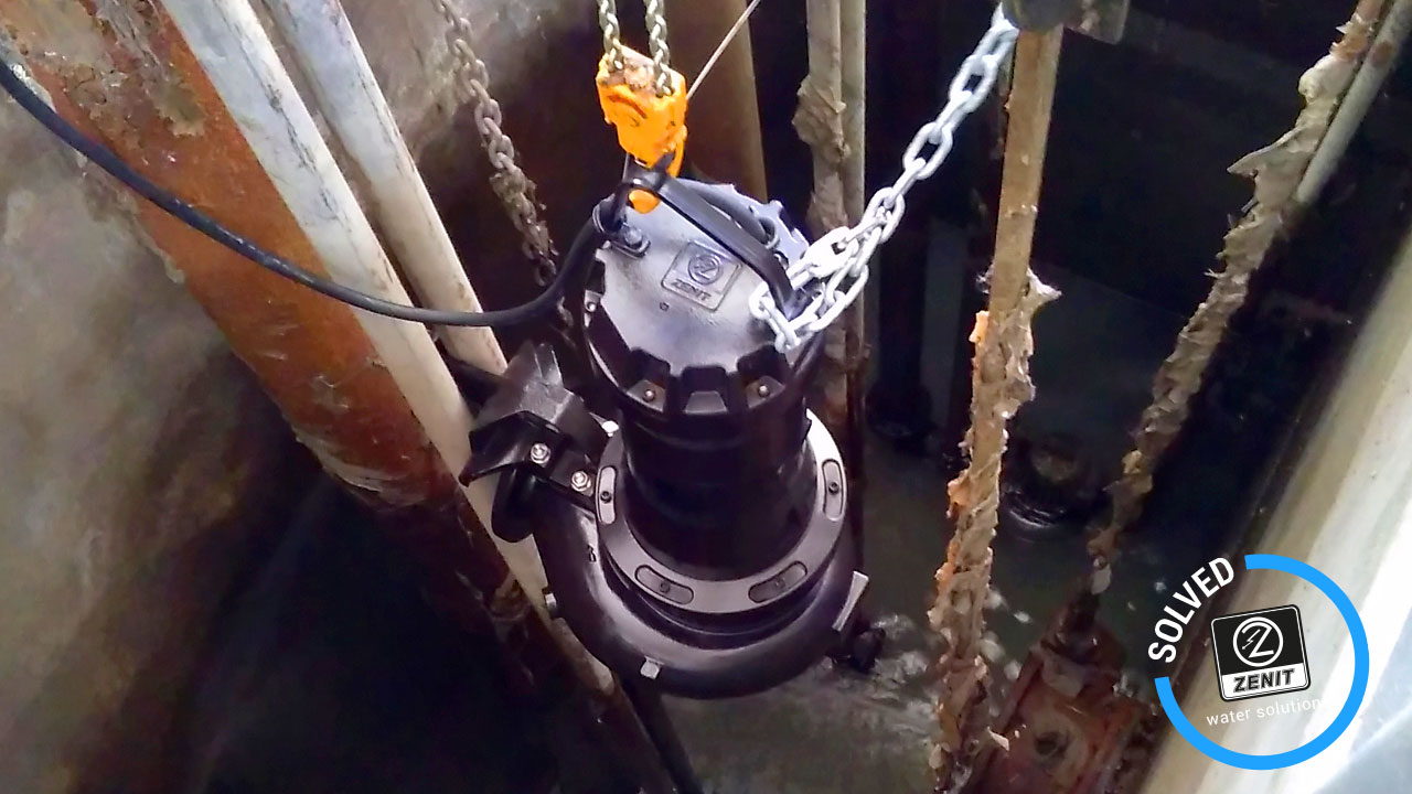 Wastewater lifting in Minturno - Zenit